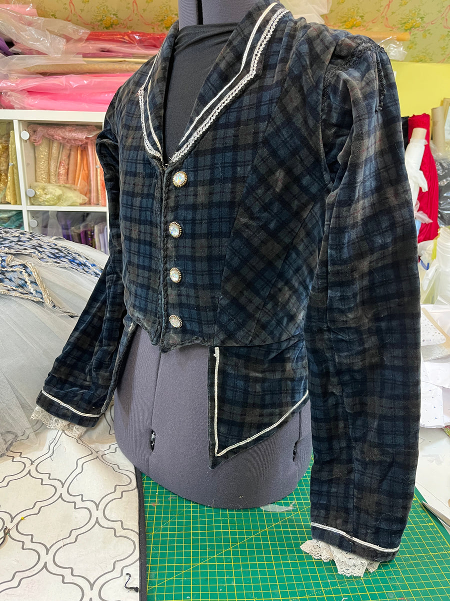 Scottish gent's tartan tunic - hire only – Just Ballet